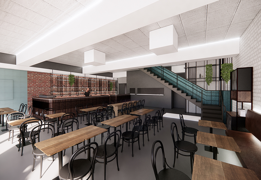 Hardware Lane, Melbourne - Concept Black